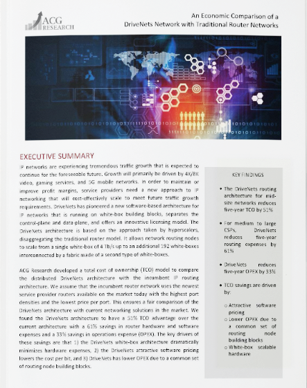 Download TCO Analysis by ACG Research