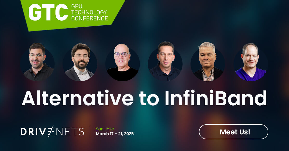 GTC 2025 Schedule a Meeting with DriveNets